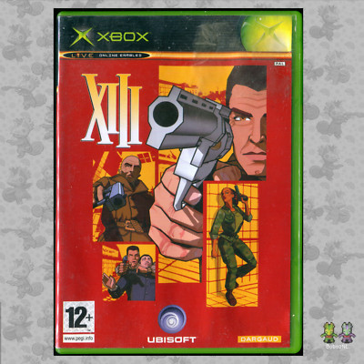 XIII Original Xbox Video Game Ubisoft Dargaud Complete in Box CIB PAL ...