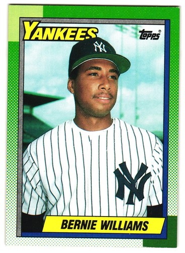 Bernie Williams 1990 Topps Rookie Card # 701 Yankees | eBay