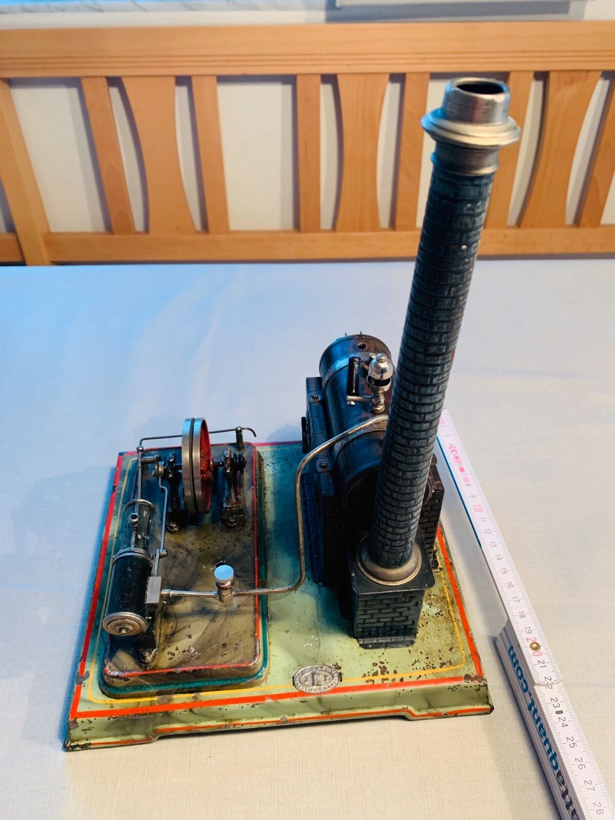Schöne Dampfmaschine / steam engine Falk Nürnberg Blechspielzeug | eBay.de