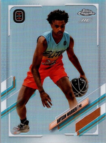 2021-22 Topps Chrome Overtime Elite #50 Bryson Warren Refractor | eBay