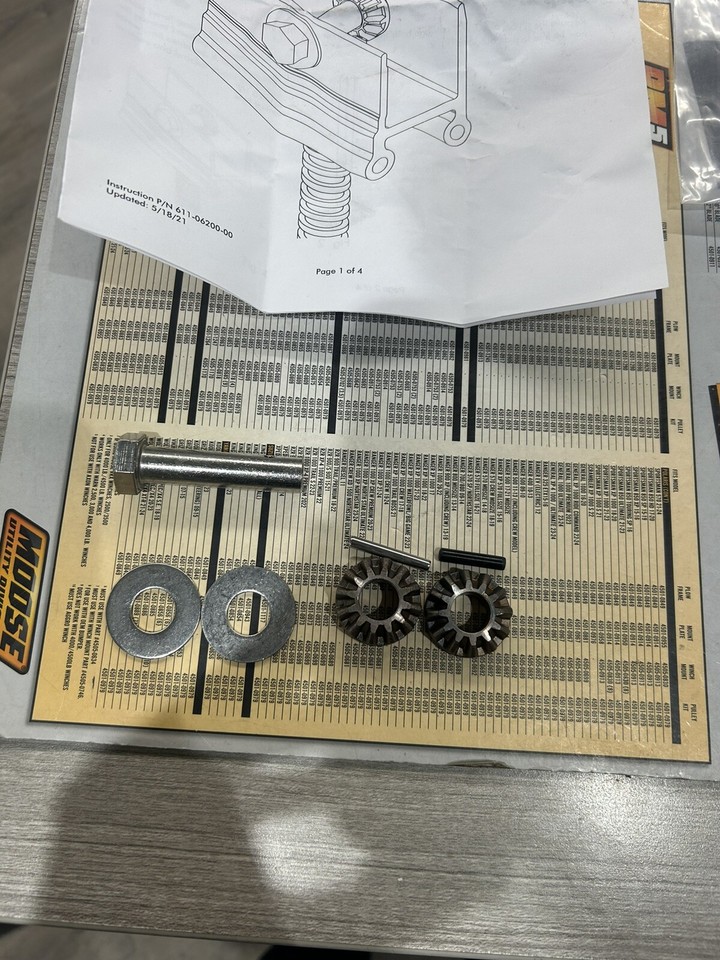 1:1 Floe Lift Leg Bevel Gears And Pin Replacement Kit, 511-06200-00 See ...