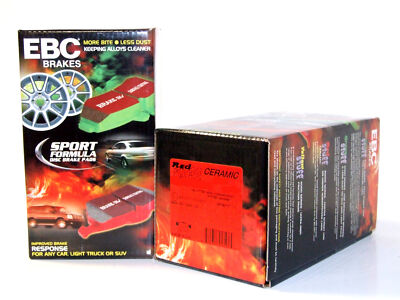 EBC Redstuff Ceramic Brake Pads (Front & Rear Set) for 17-22 GLC43 AMG ...