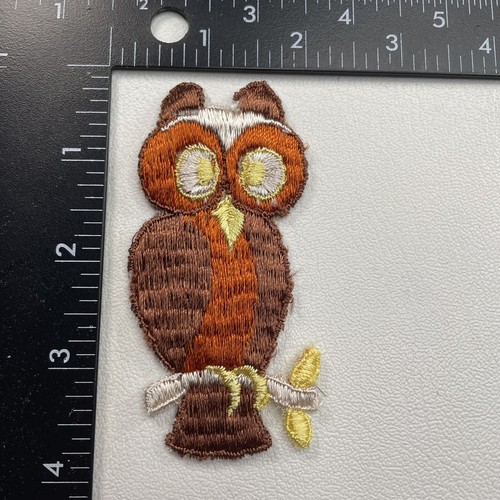 Vtg Perched OWL Patch 00XN | eBay