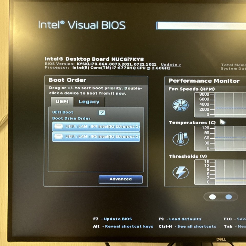 Intel NUC6i7KYK Core i7-6770HQ 2.6GHz 16GB RAM NO SDD NO OS *Crestron ...