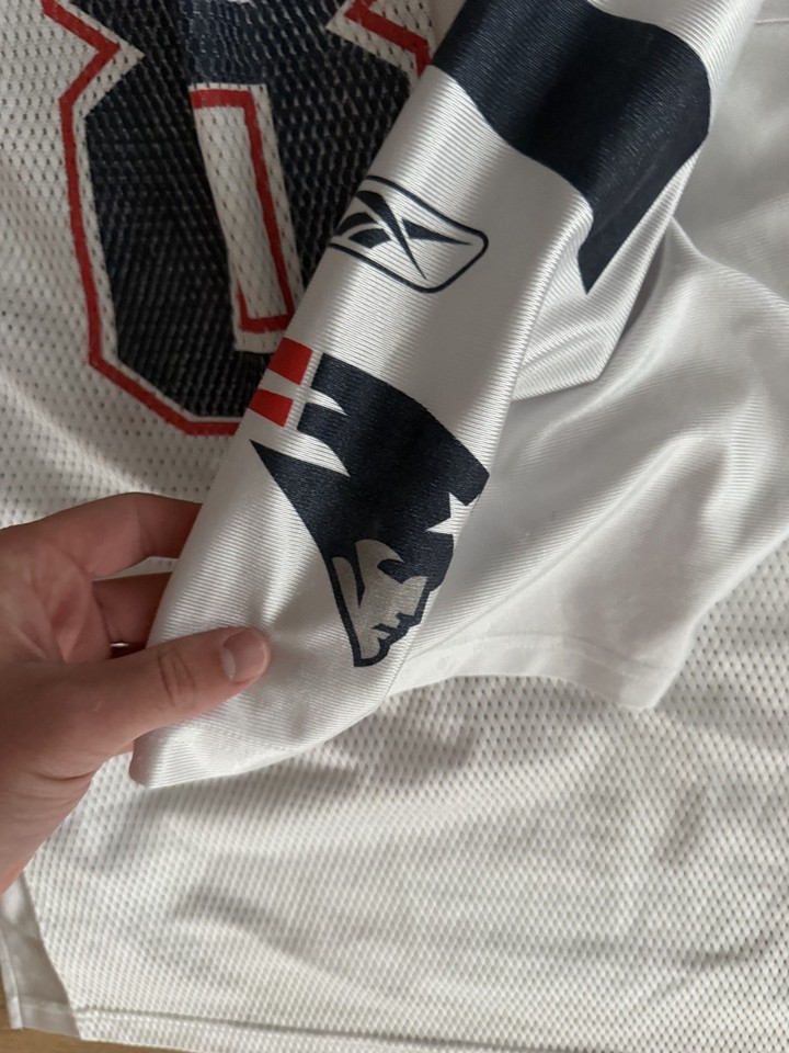 Vintage Reebok New England Patriots Rob Gronk 87 White jersey small ...