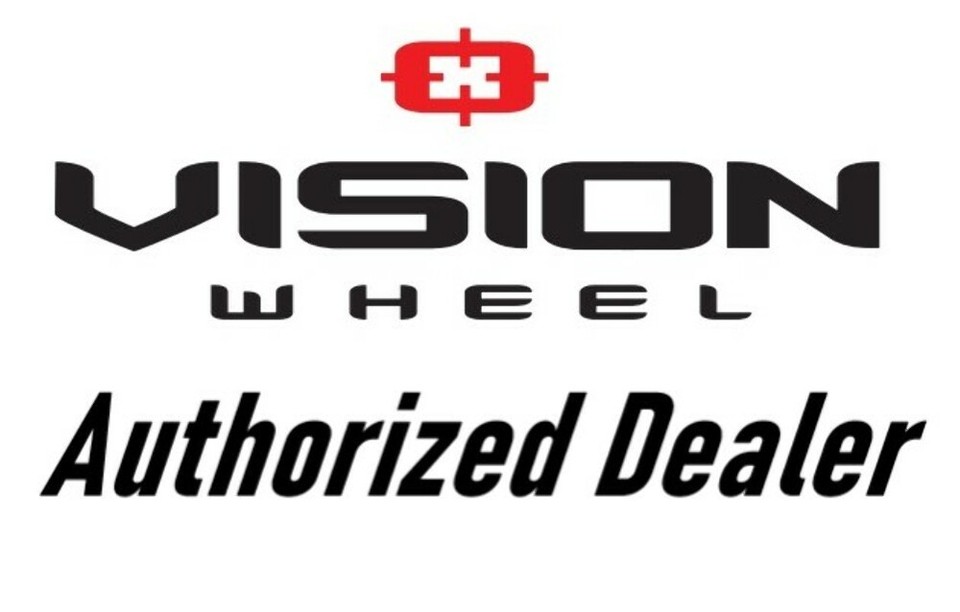 16" Vision 353 Turbine Matte Black 16x8 Wheel 6x5.5 (6x139.7) 0mm Rim ...