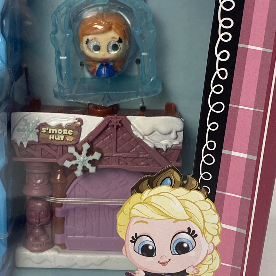Disney Doorables Frozen Ice Castle Anna Mini Playset Exclusive Mystery ...