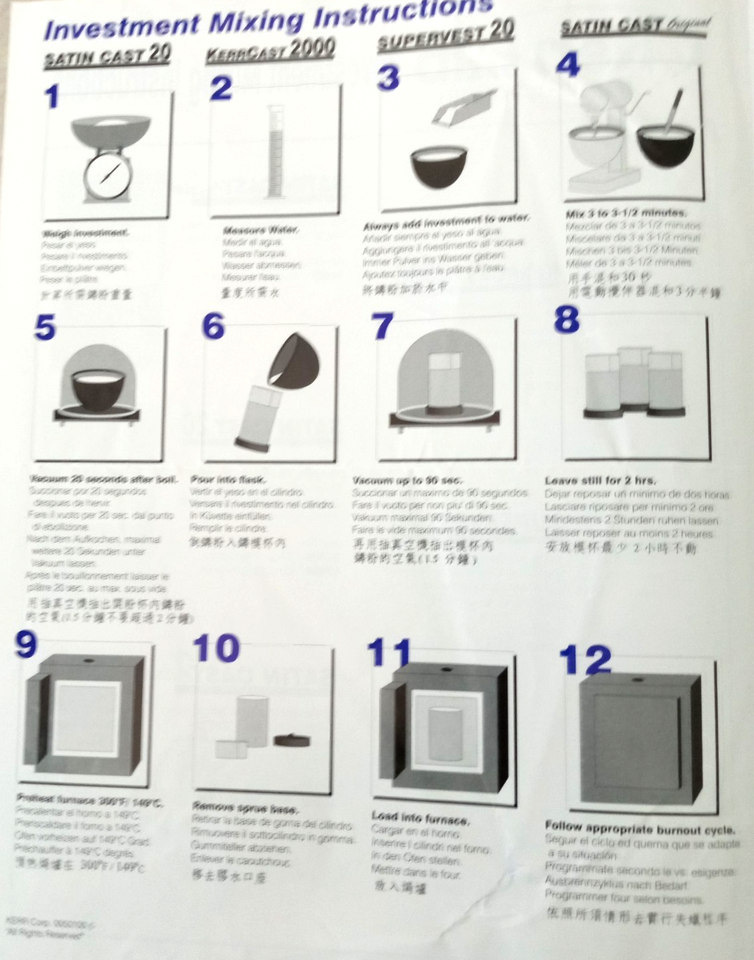 * 5 lbs. Kerr™ Casting Powder Jewelry Investment Lost Wax Gold Silver ...