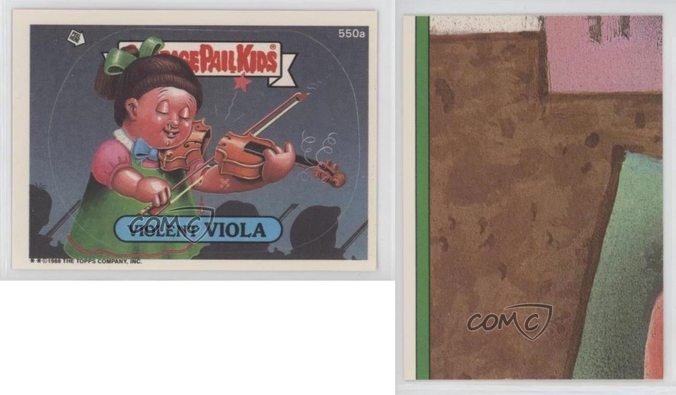 1988 Topps Garbage Pail Kids Series 14 Violent Viola #550a 0c41 | eBay