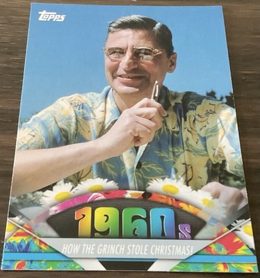 How The Grinch Stole Christmas Trading Card-2011 Topps American Pie ...