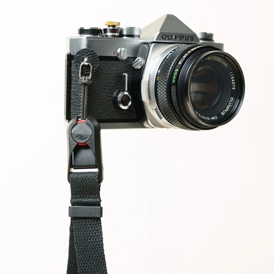 Handmade Photo Camera Wrist Strap w/ peak design anchor Black Cotton | eBay