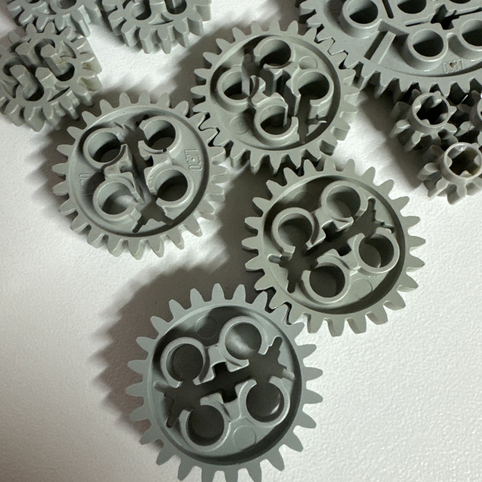 Vintage Lego Gray Technic Cog 3649 3648 3647 4019 | eBay UK