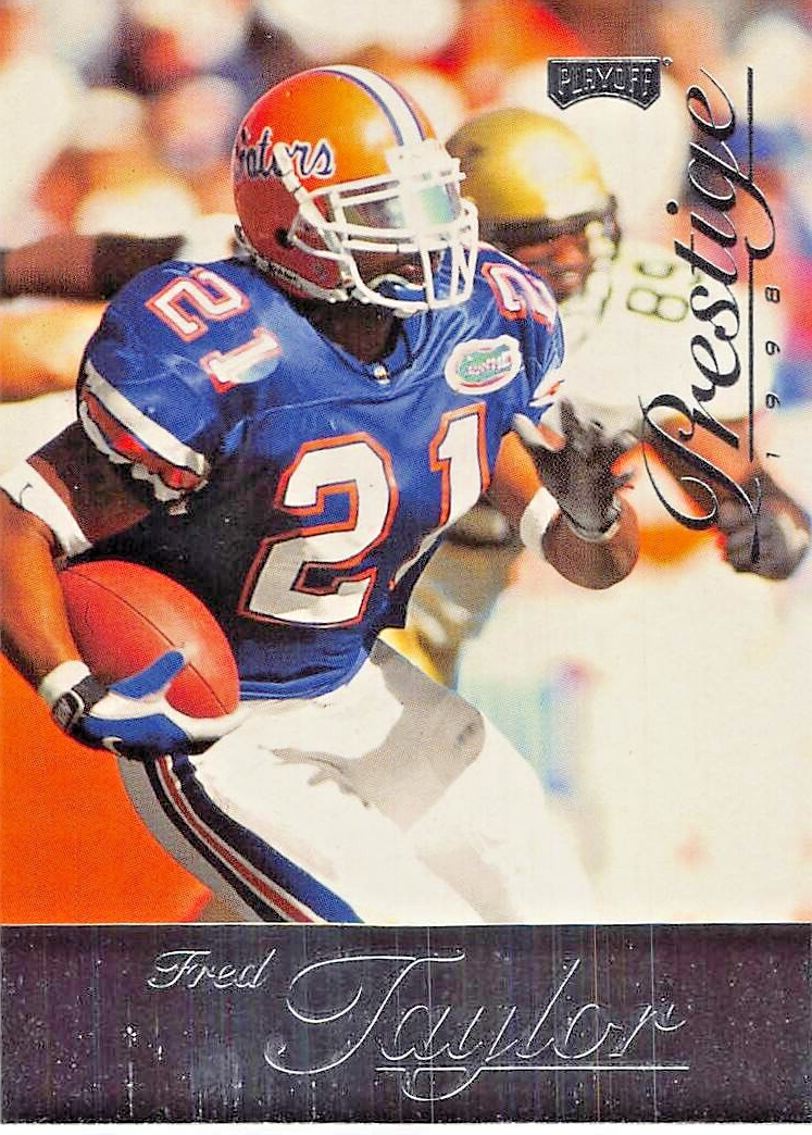 1998 Playoff Prestige Football Fred Taylor RC #170 NM/MT FLORIDA GATORS ...