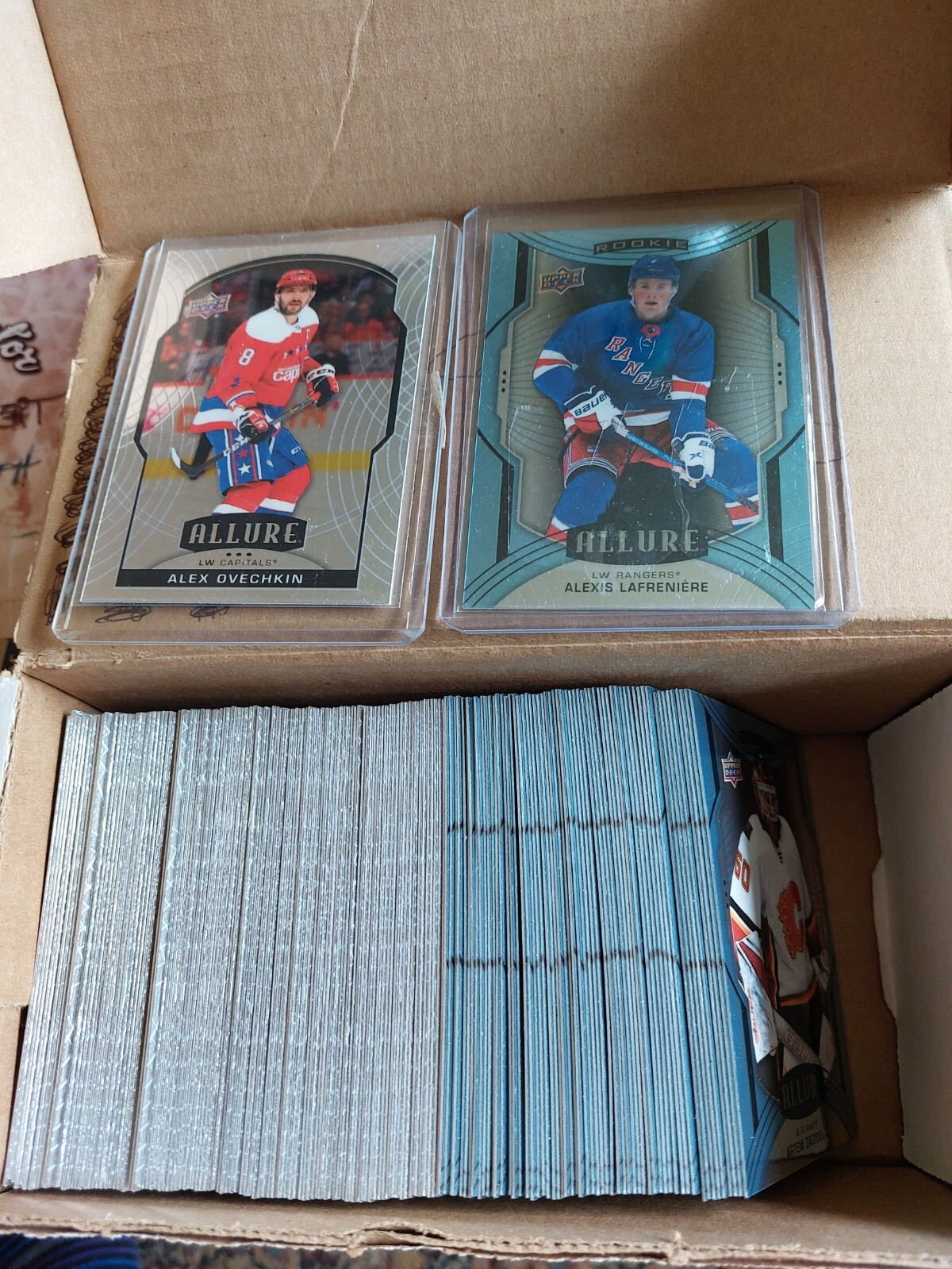 2020-21 UPPER DECK ALLURE COMPLETE 150 CARD SET WITH LAFRENIERE RC &ALL ...