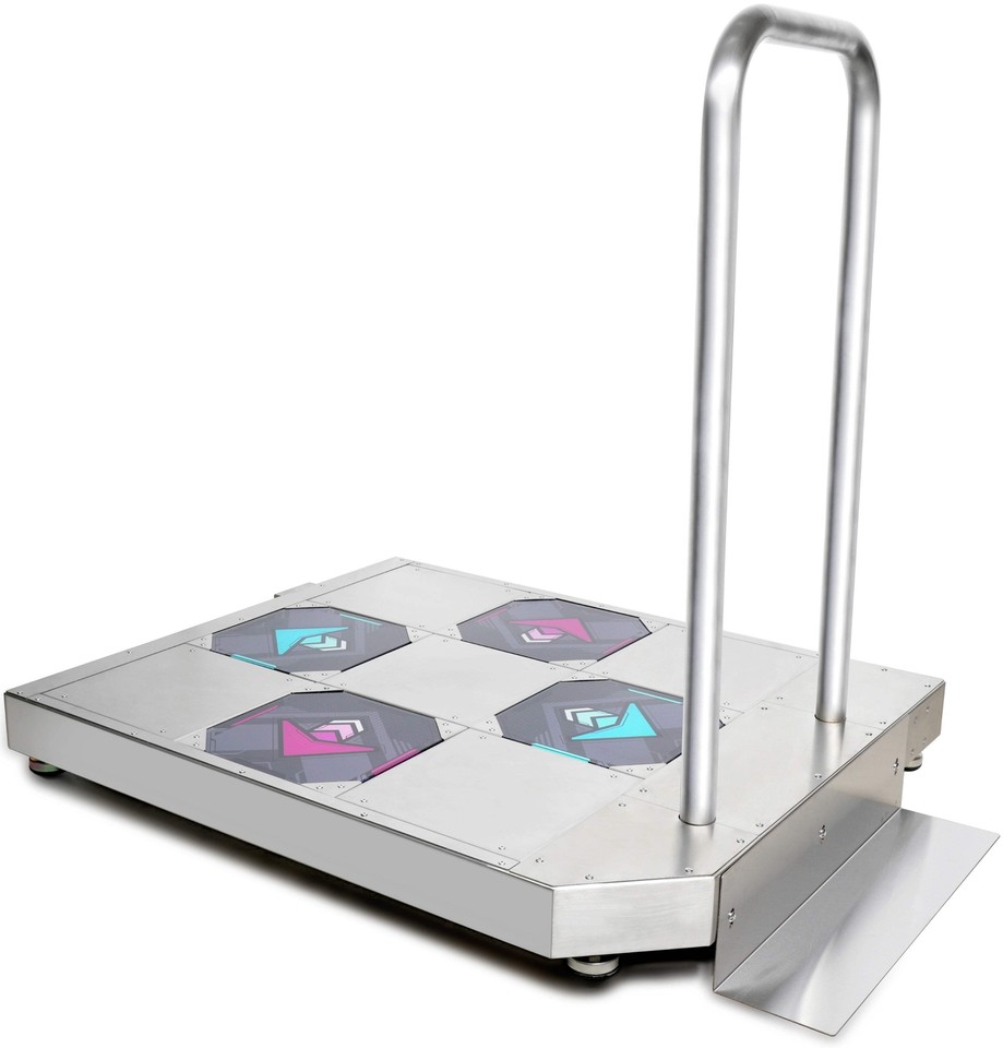 Dance Dance Revolution Arcade Pad- DDR Dance Stage - Full Metal Steel ...