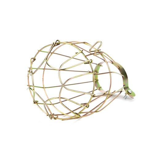 1pc Iron Wire Bulb Guards Clamp Metal Lamp Cage Retro Trouble Light ...