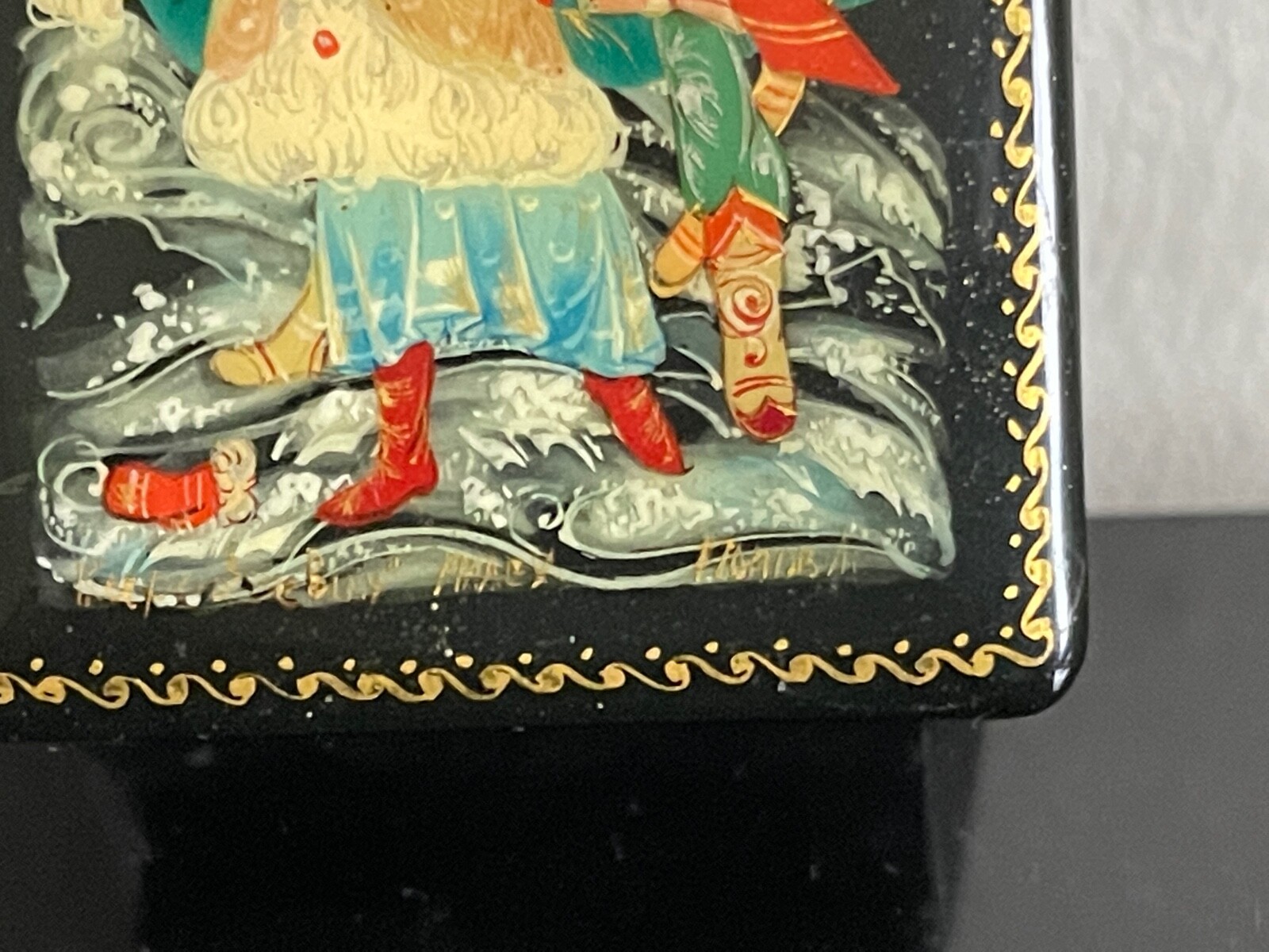 Collectible Russian Lacquer Box Signed by Artist | eBay