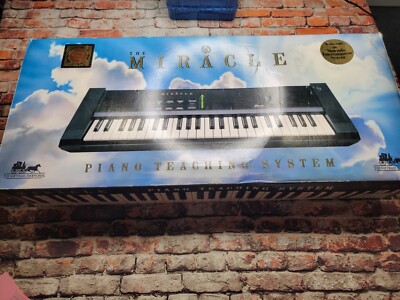 Nintendo Nes MIRACLE PIANO TEACHING SYSTEM Tested In Box Read ...