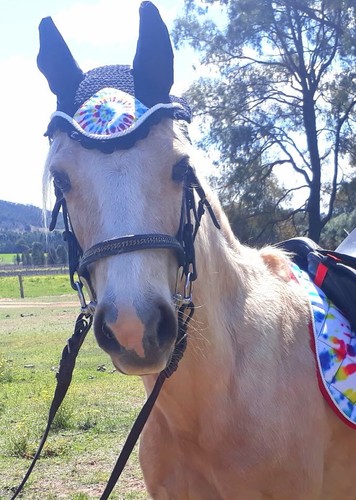 Rainbow Tie-Dye Ear Bonnet | eBay