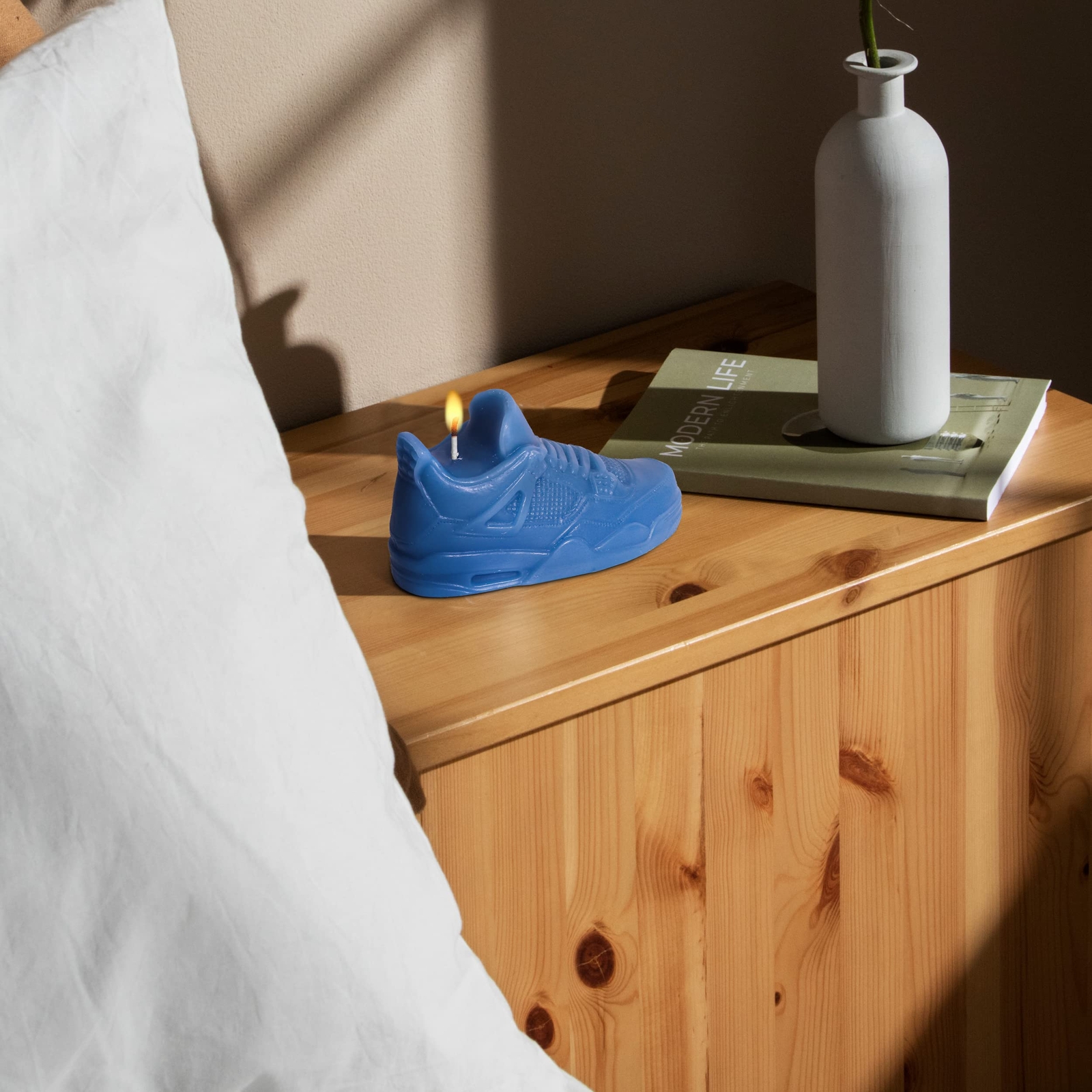 Sneaker Candle for Sneakerhead Room Decor - Shoe Candle Gifts for ...