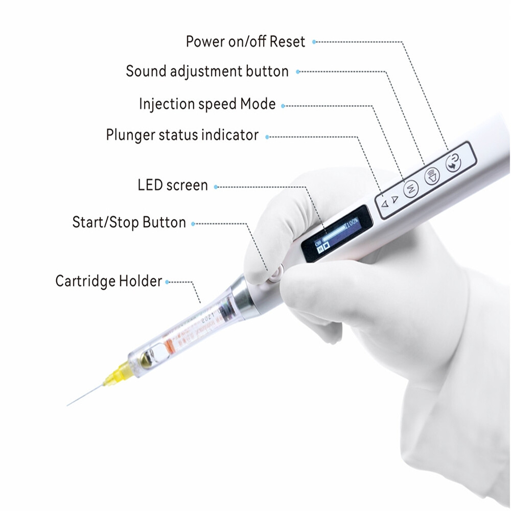 Woodpecker Star Pen Dental Painless Oral Electronic Anesthesia Delivery ...