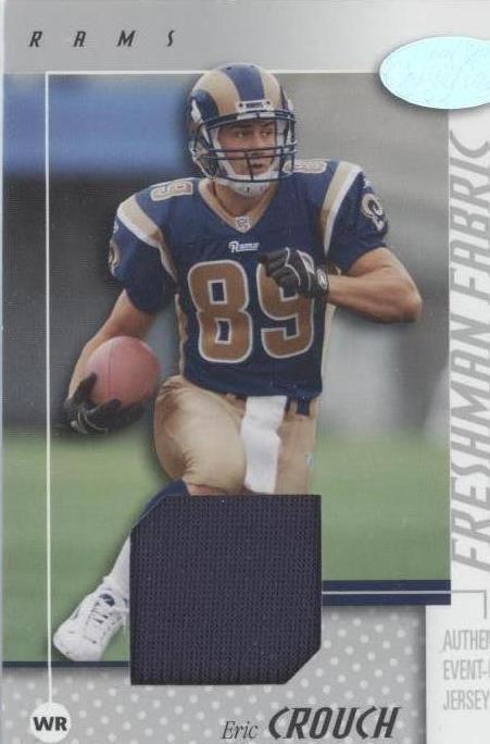 2002 Leaf Certified - Freshman Fabric Eric Crouch #106 /800 (MEM, RC ...