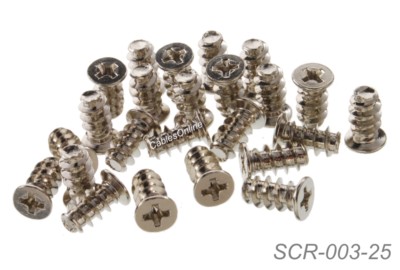 25-Pack M5 Self tapping thread design Computer Case Fan Screws | eBay