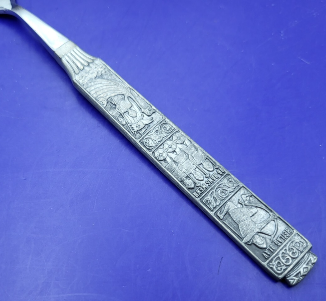 Hardanger KONGE TINN Pewter Norway Viking Norwegian Silverware CHOICE ...