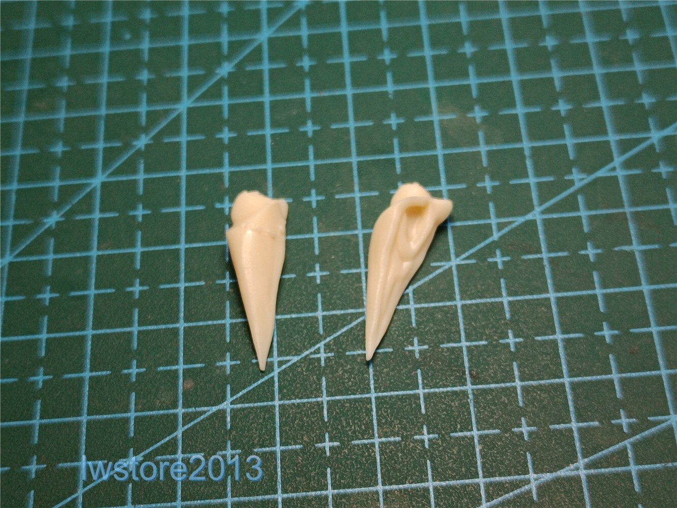 Pair 1:6 Scale Elf Ears Carved Model For 12" Female Action Figure Head ...