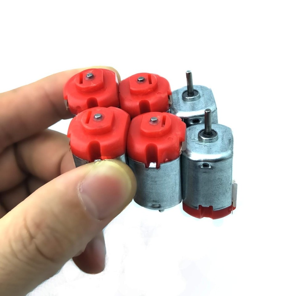 Versatile 10pcs Micro DC Motors with Mounting Brackets for Hobbyists | eBay
