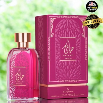 Hayaati Exotic Perfume 100ml 3.4oz Women By Ard Al Zaafaran | Made In U ...