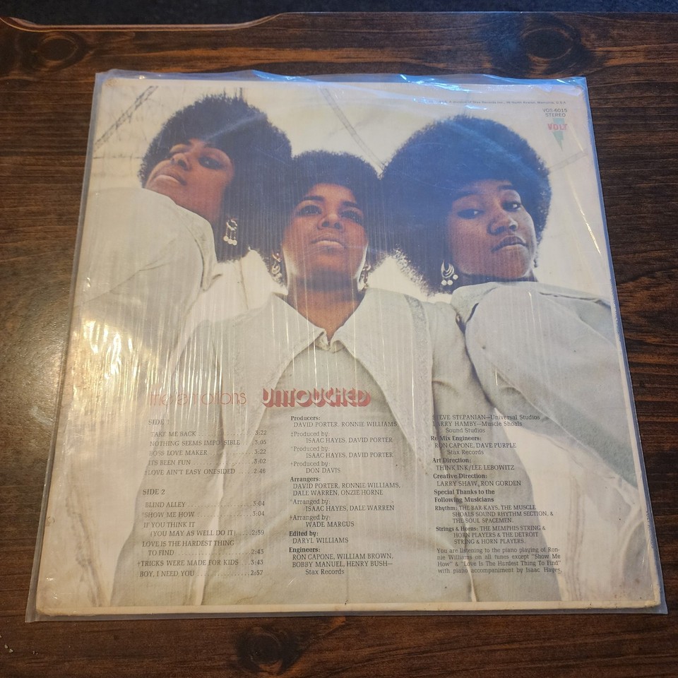 THE EMOTIONS Untouched LP VOLT/Stax Promo WLP Funk Soul R&B Breaks Vinyl | eBay