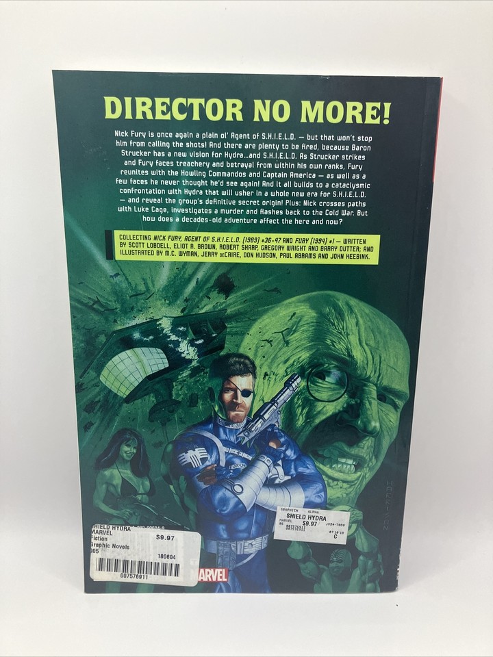 S.H.I.E.L.D.: Hydra Reborn (Marvel, 2017) Nick Fury Captain America TBP ...