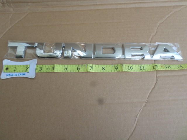 Toyota 754710C050 Genuine OEM Tundra Nameplate for sale online | eBay