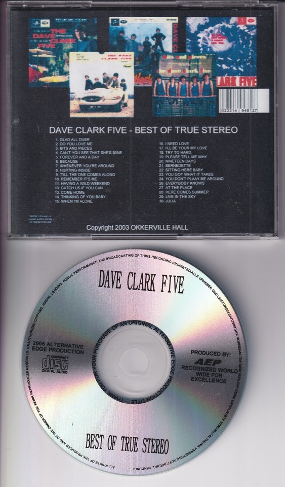 DAVE CLARK FIVE : BEST OF TRUE STEREO | CD 23314948127 | eBay