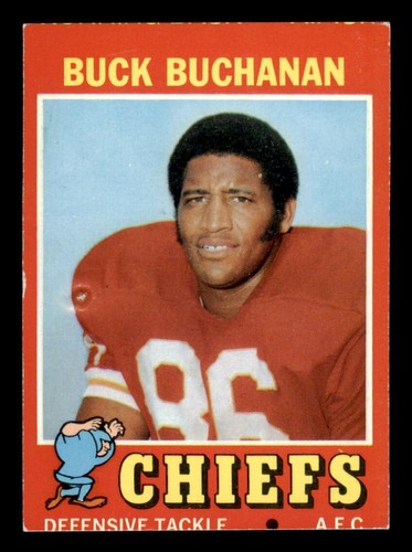 1971 Topps Football #13 Buck Buchanan VG/EX *d5 | eBay