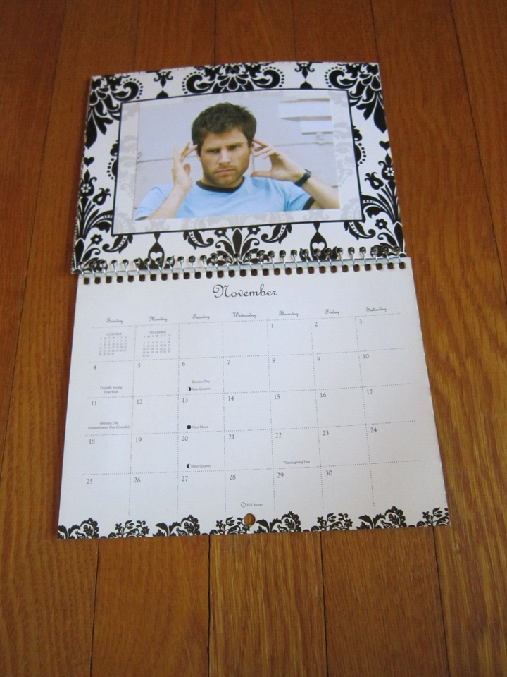 Psych the TV show Calendar 2012 Pix of characters Shawn Gus Jules ...
