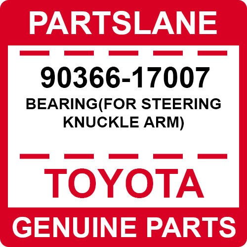 Toyota Genuine 90366-17007 Bearing Needle OEM for sale online | eBay