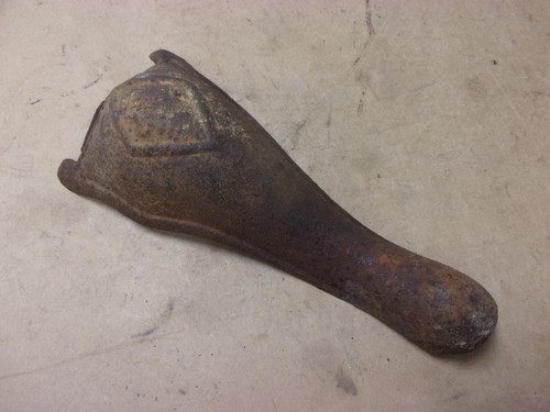 1 Vtg Cast Iron Wood Cook Stove Leg Foot Pot Belly Burner Heater Feet ...