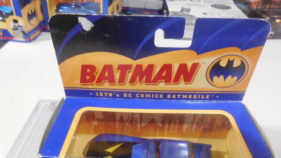 RETRO Batman 1970’s Corgi DC Comics Batmobile BMBV1 New in Box Die-cast ...
