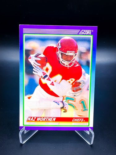 1990 Score Naz Worthen #476 Kansas City Chiefs | eBay
