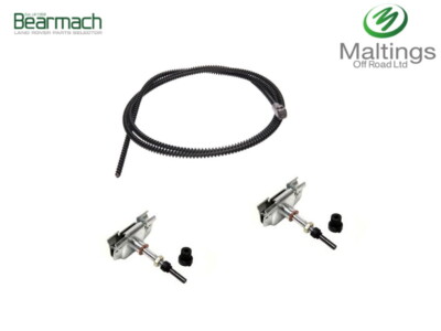 ALLMAKES 4X4 WINDSCREEN WIPER WHEEL BOX X2 + DRIVE CABLE PRC8495 FITS ...