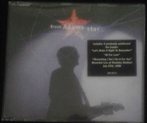 Bryan Adams Star (#5820172, plus 3 live tracks, 1996) (CD) 731458201724 ...