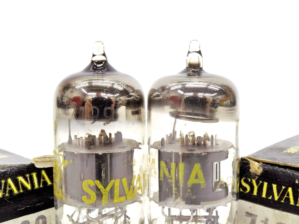 Nice Pair of Tested 1960's Sylvania 7199 Vacuum Tubes | eBay