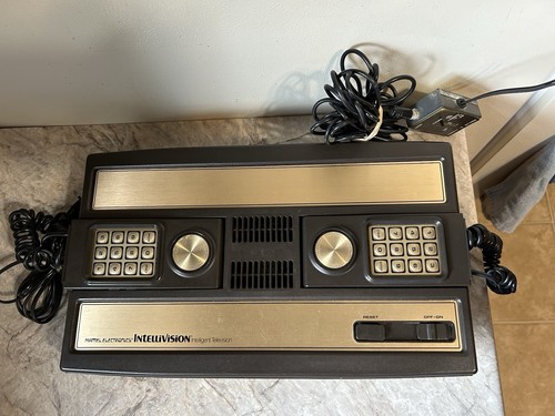 Vtg Mattel INTELLIVISION Console Controllers Games Original Box Working ...