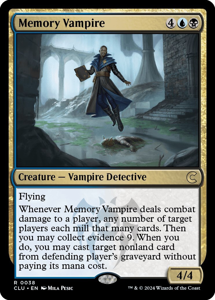 Memory Vampire Ravnica: Clue Edition Regular for sale online | eBay