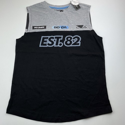 Boys size 14, Bad Boy, cotton singlet / tank top, NEW | eBay Australia