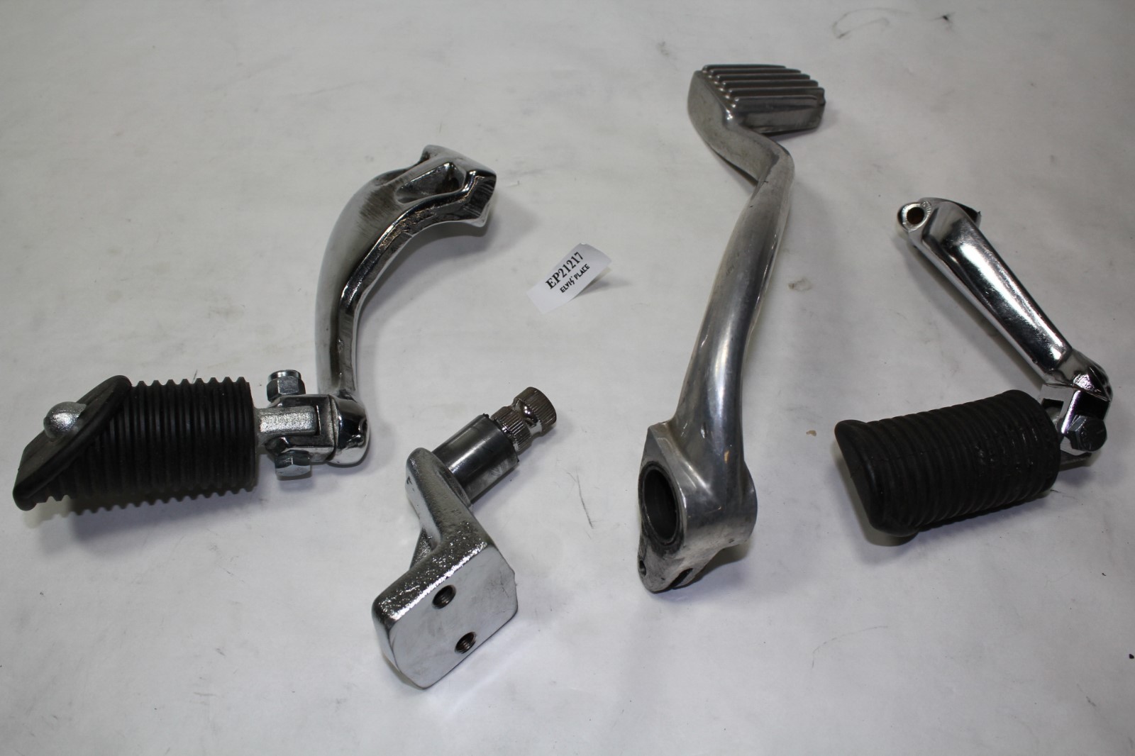 Harley FXR mid foot controls + brake pedal + footpegs FXRT FXRD FXRP ...