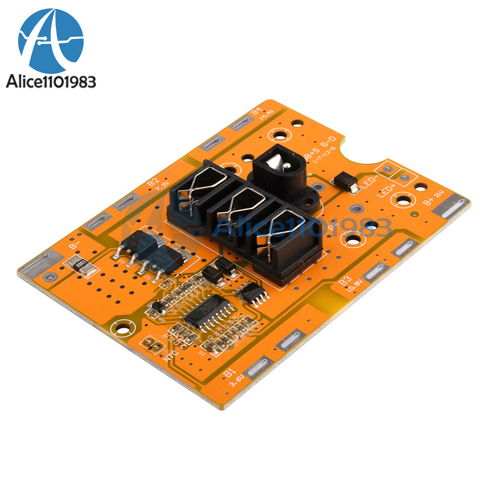 5S 21V 0-10A Li-ion Battery Charging Protection Board PCB BMS for ...