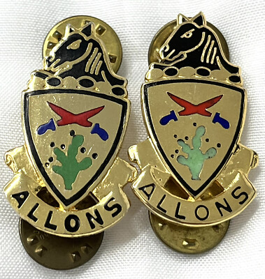 U.S. ARMY 11th ACR 11TH ARMORED CAVALRY - ALLONS DUI | eBay